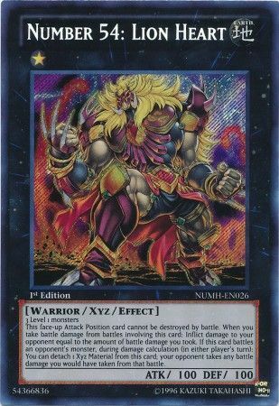 NUMH-EN026 Number 54: Lion Heart