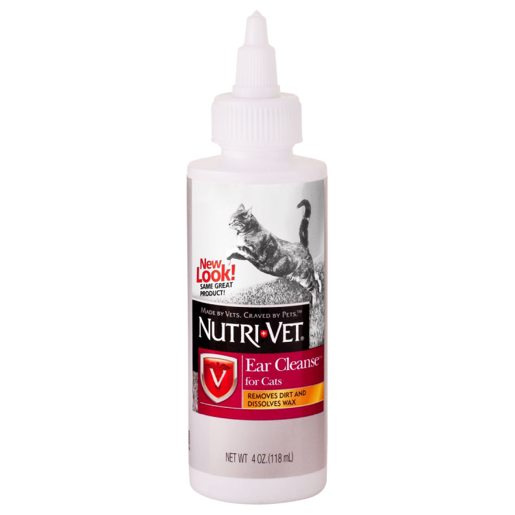 Nutri-Vet - 貓用洗耳清潔液 118ml