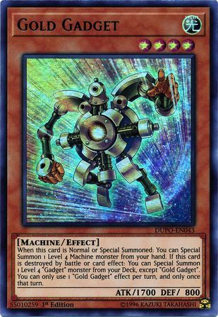 DUPO-EN043(UR)Gold Gadget(金色零件)