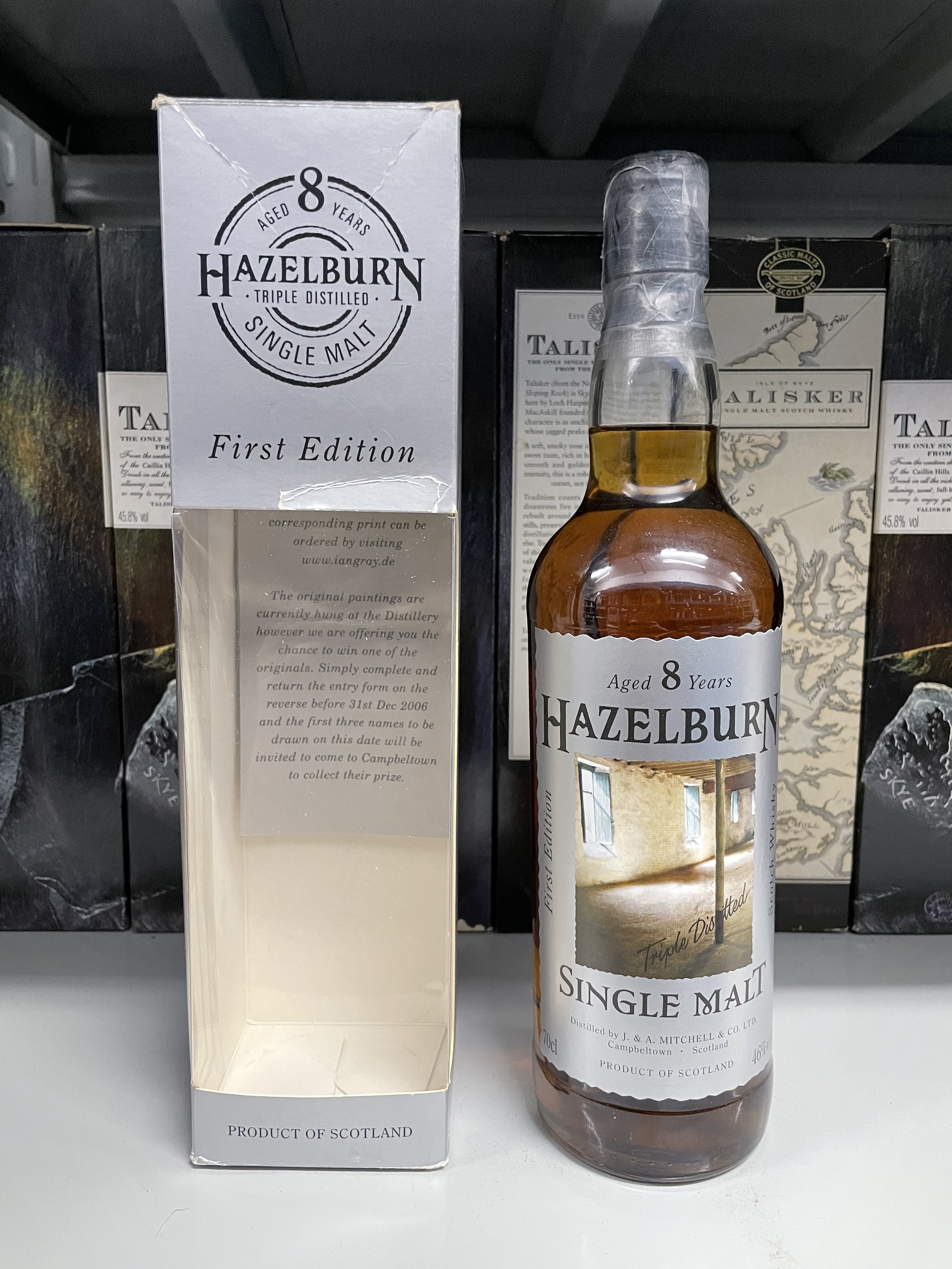 Hazelburn 8 Years First Edition Campbeltown Single Malt