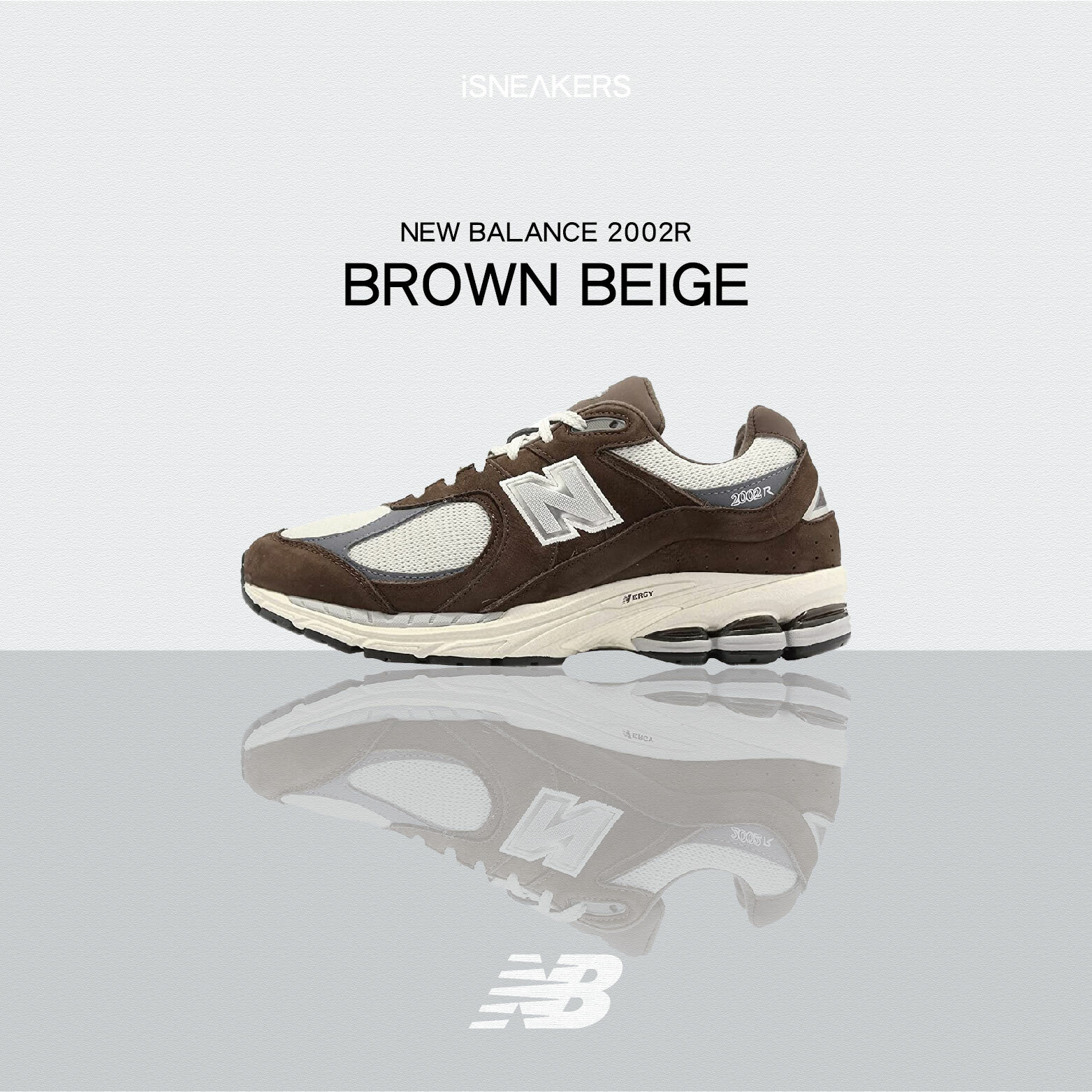 iSNEAKERS | New Balance 2002R "Brown" 咖啡色 M2002RHS-D