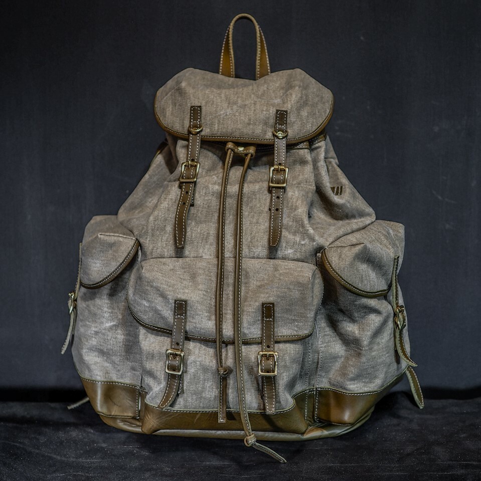 HEYOU Handmade –Explorer Backpack 三口袋後背包