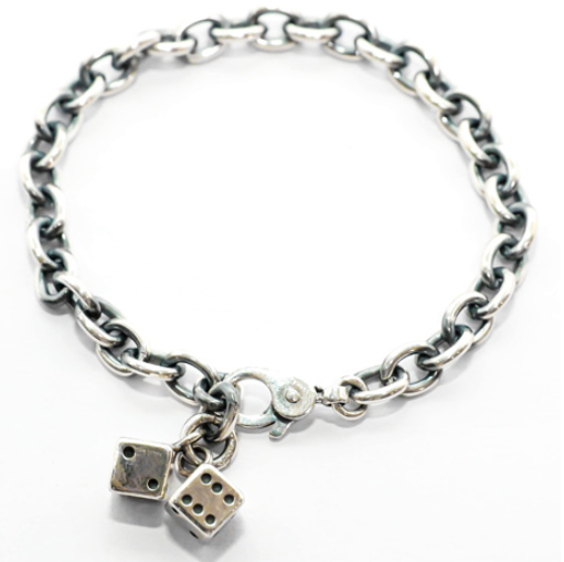 Gambler W Dice Chain Bracelet 手鏈