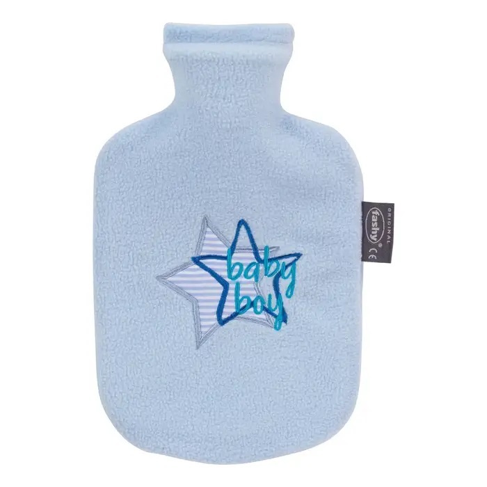 FASHY - HWB Fleece Cover Light Blue "Baby Boy