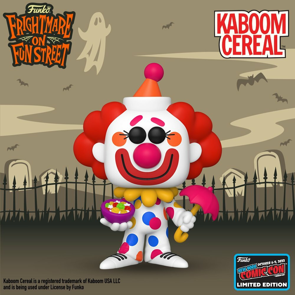 BEETLE FUNKO POP KABOOM CEREAL CLOWN 麥片 小丑 ICONS 2022 N