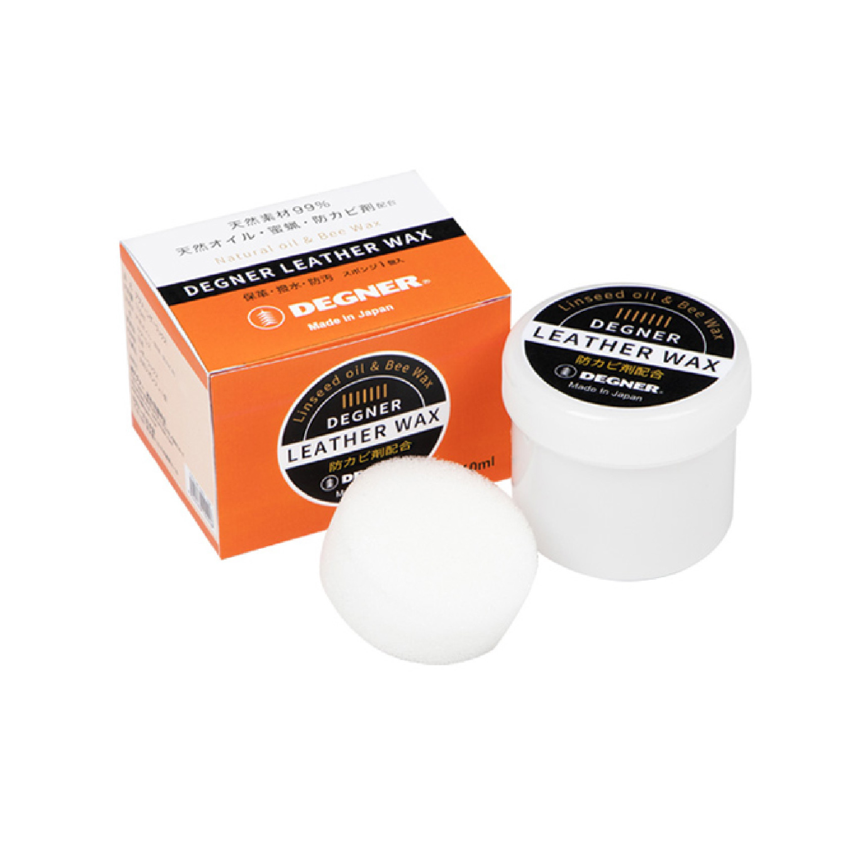 DEGNER 皮革蠟 天然 蜜蠟 皮革 保養 拋光 潤澤｜ANSIN 安信騎士