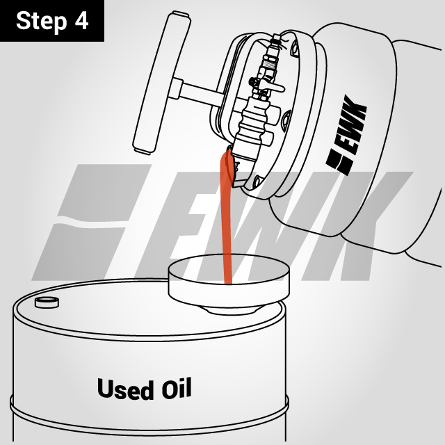 15L Pneumatic / Manual Oil Extractor Pump | EWK
