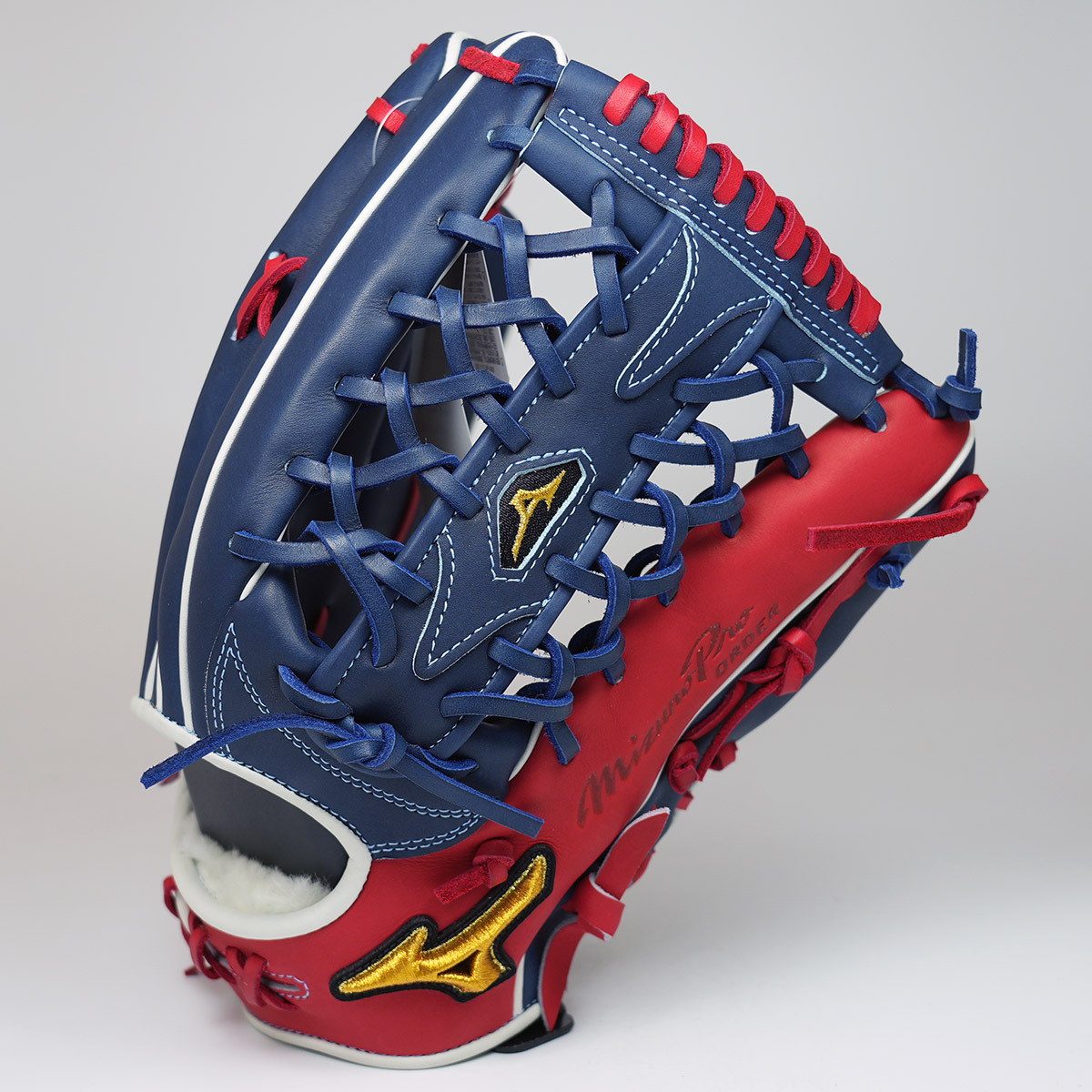 日本製 美津濃 MIZUNO PRO ORDER HAGA JAPAN AXI MODEL 硬式外野手套
