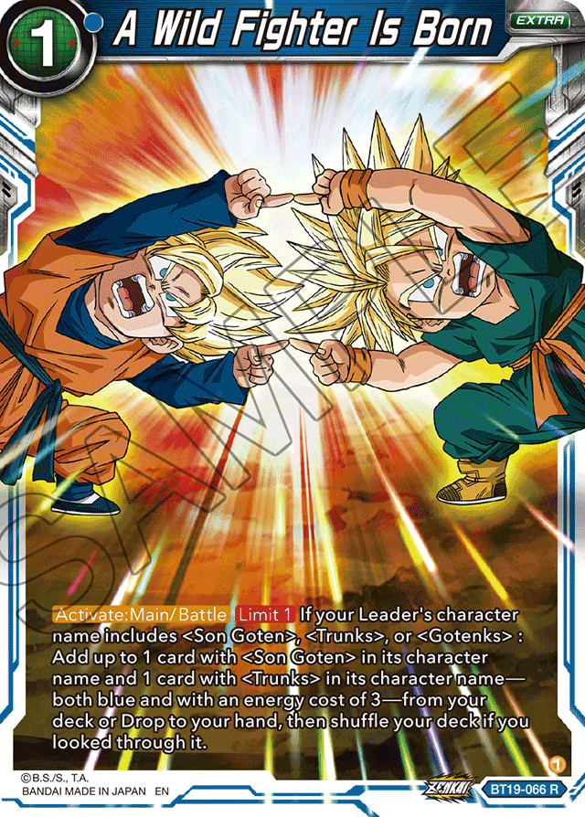 BT19-066 A Wild Fighter Is Born
