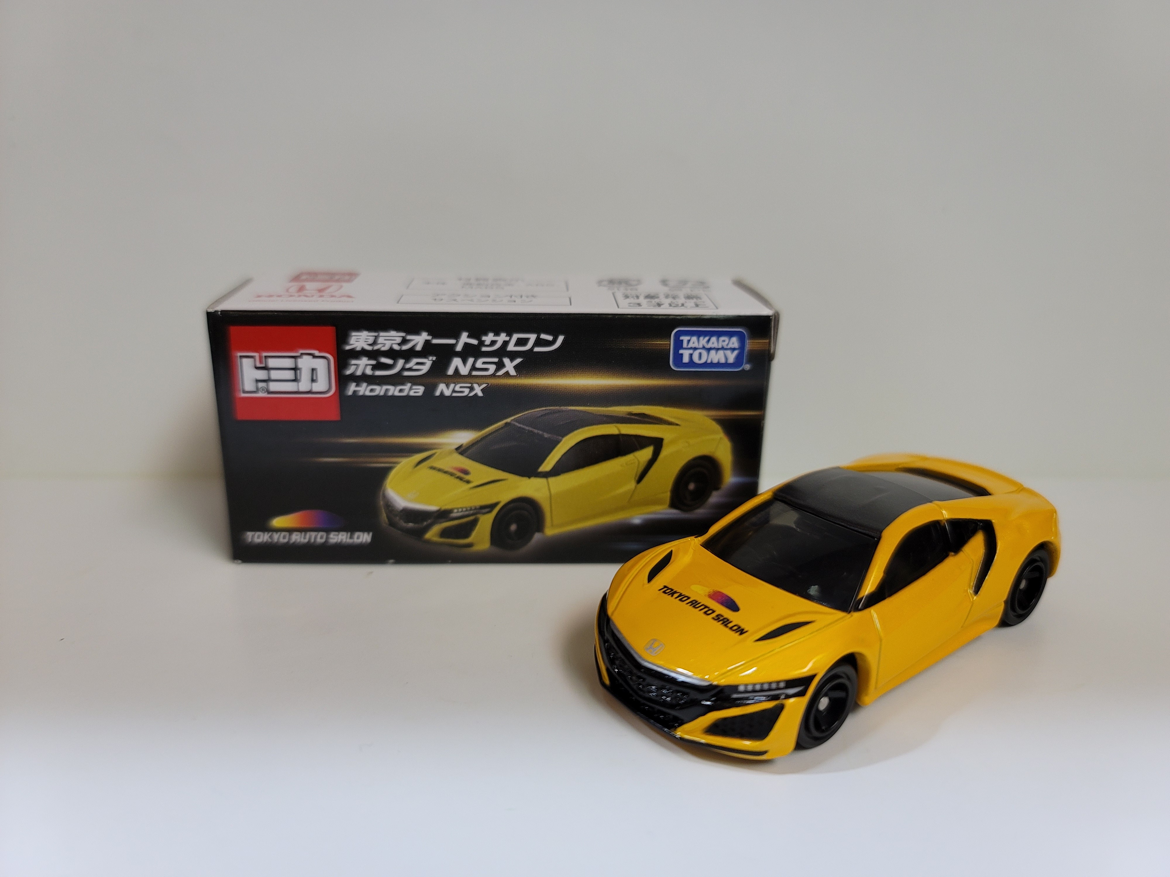 日版 Tomica Tokyo Auto Salon 2021 Honda NSX (Yellow)