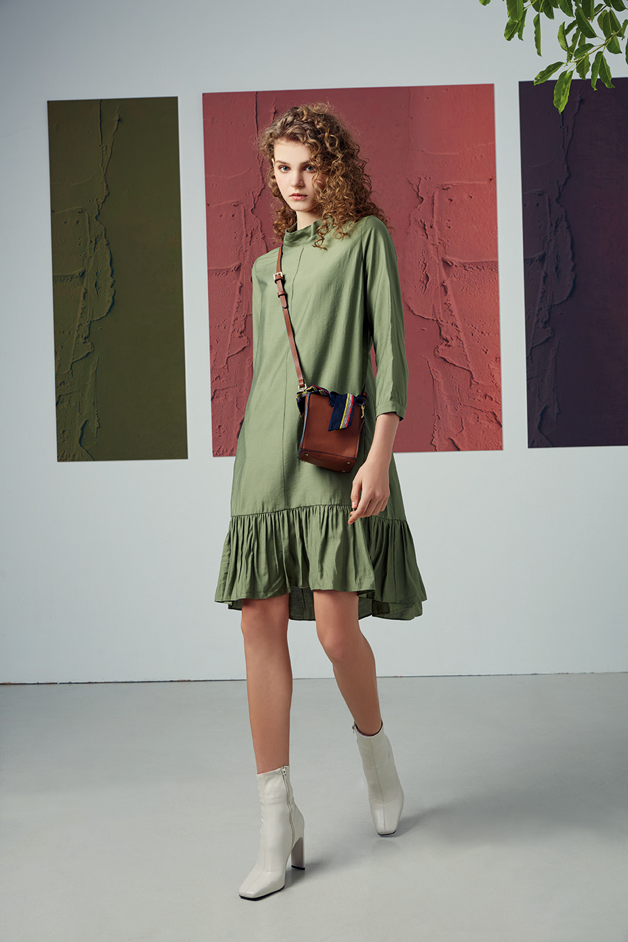 時尚精品質感優雅綁結洋裝R6311