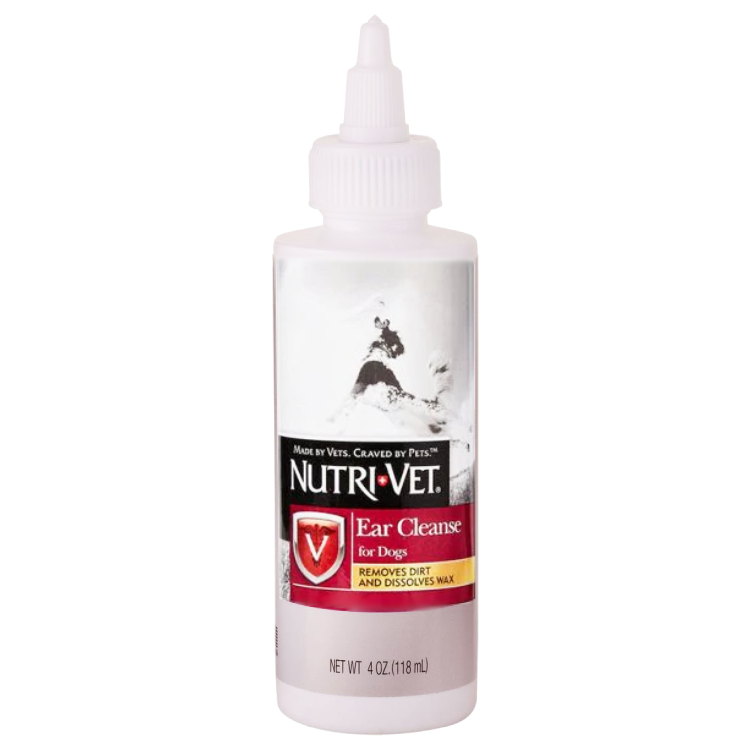 Nutri-Vet - 狗用洗耳清潔液 118ml