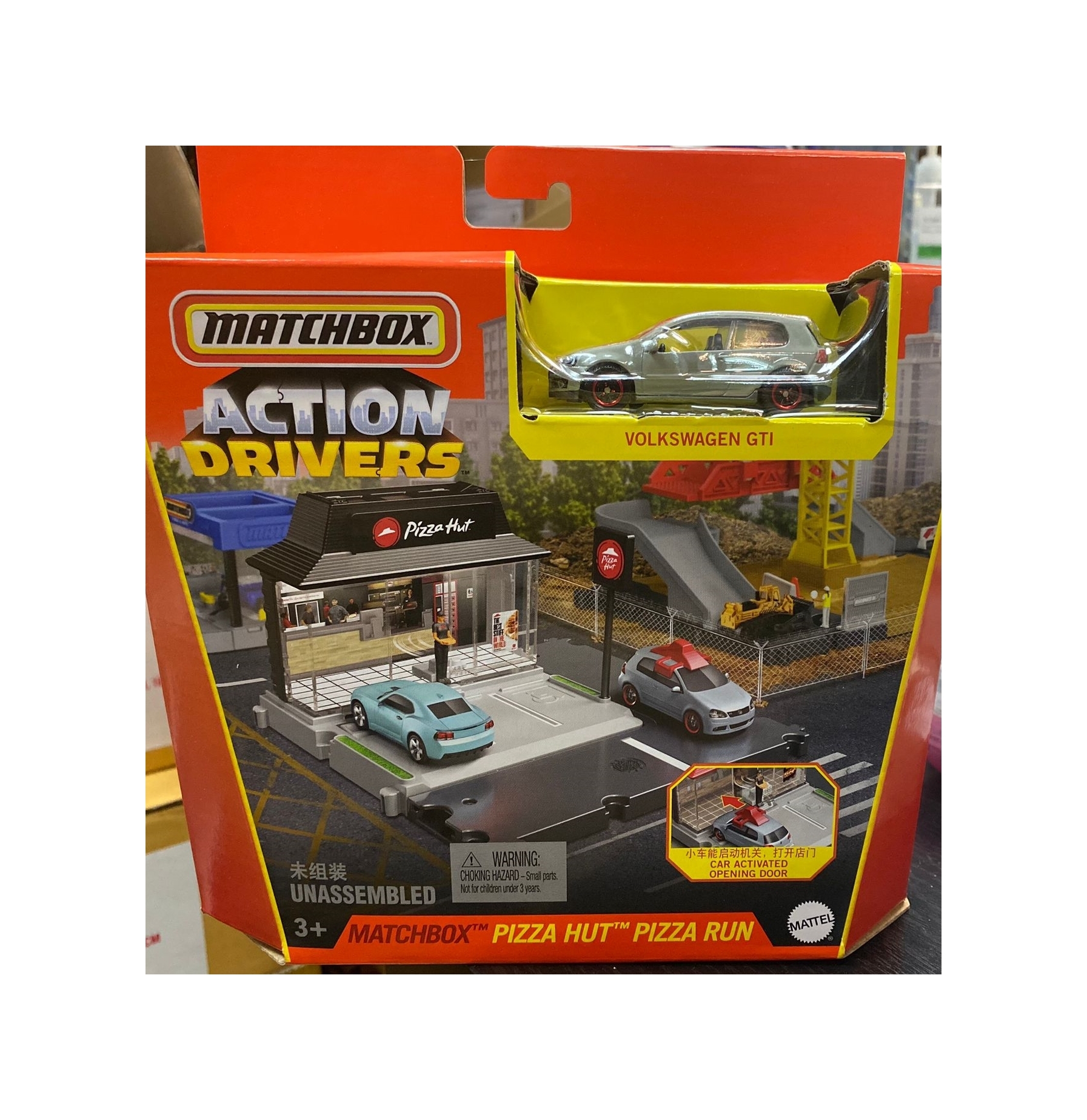 Matchbox Action Drivers Pizza Hut Pizza Run Volkswagen