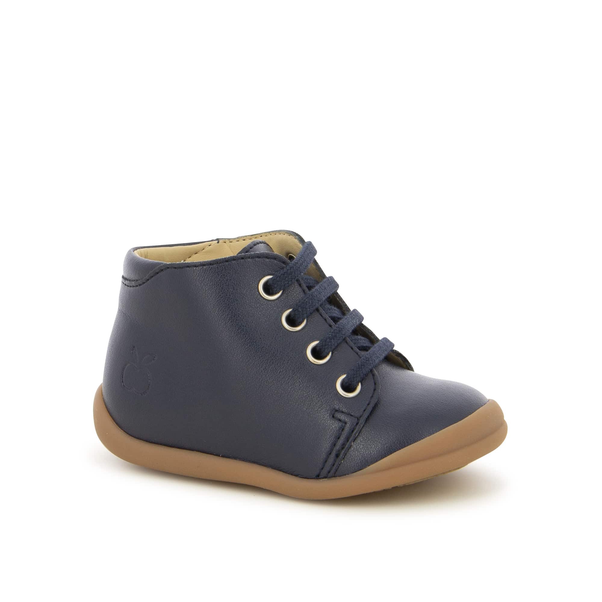 Pom D'api - Flex-up 綁帶皮靴 - Marine