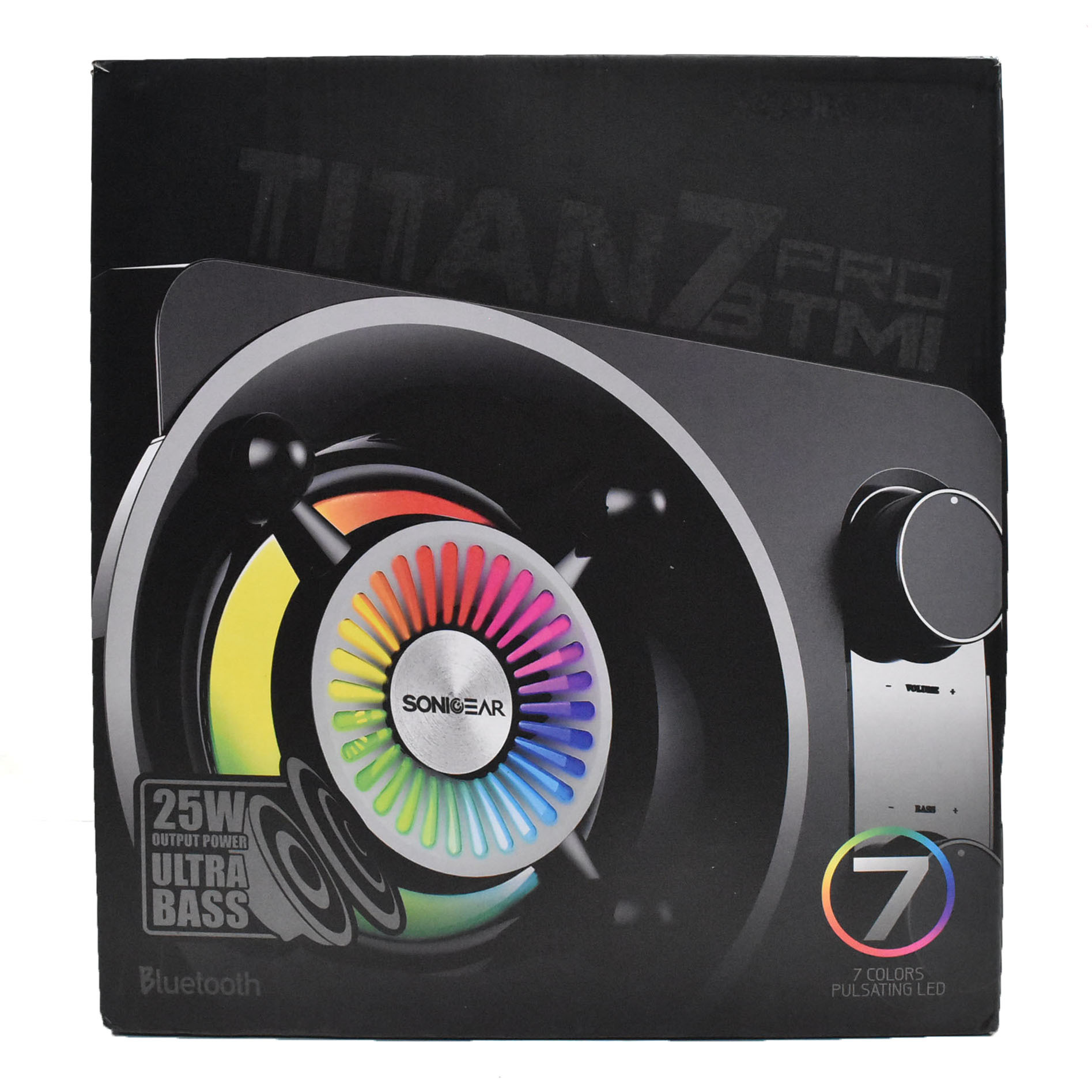 (宅配) 二手 TITAN 7 PRO BTMI七色霓虹藍芽多功能多媒體音箱 200600000422 再生工