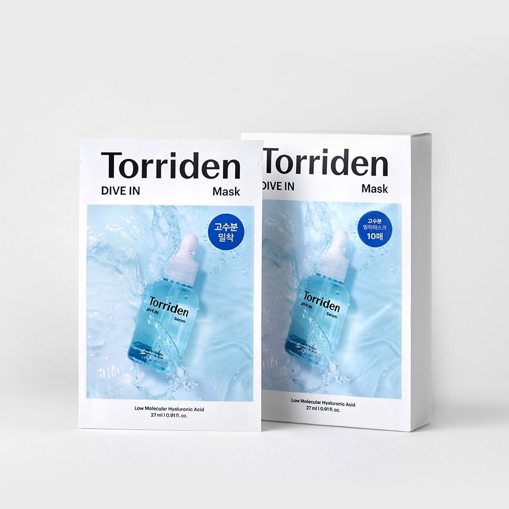 Torriden Dive-in 微分子玻尿酸保濕面膜 單片 27ml