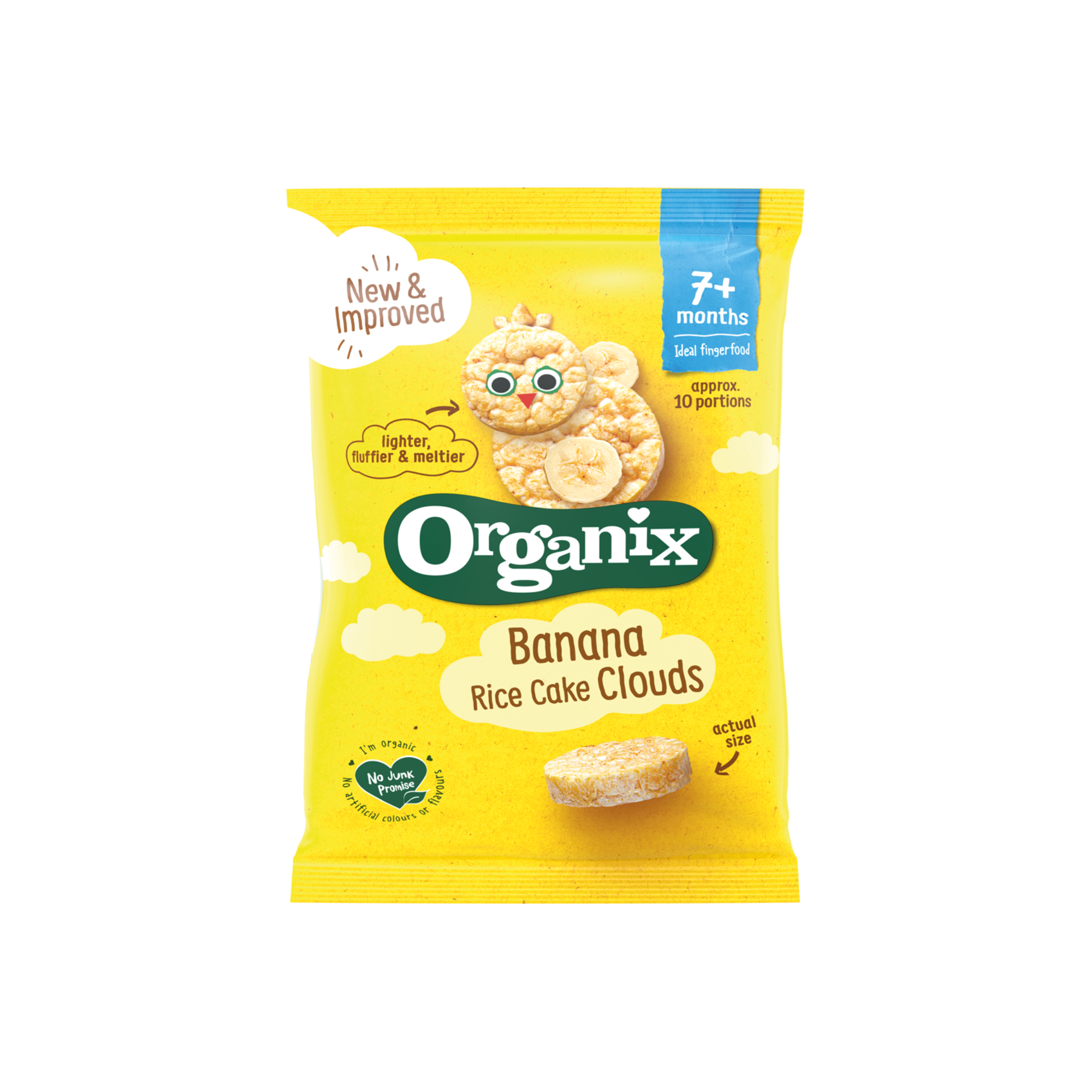 Organix Banana Rice Cake Cloud (40g) (92337)
