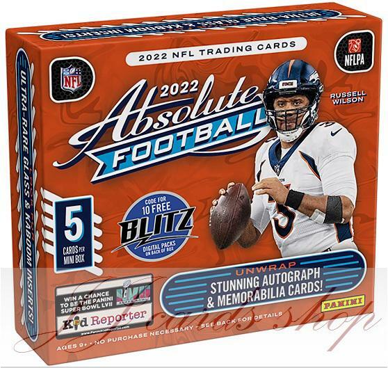 NFL 2022 Panini Absolute Football 絕對系列 美式足球卡 卡包 ( 一小盒 )