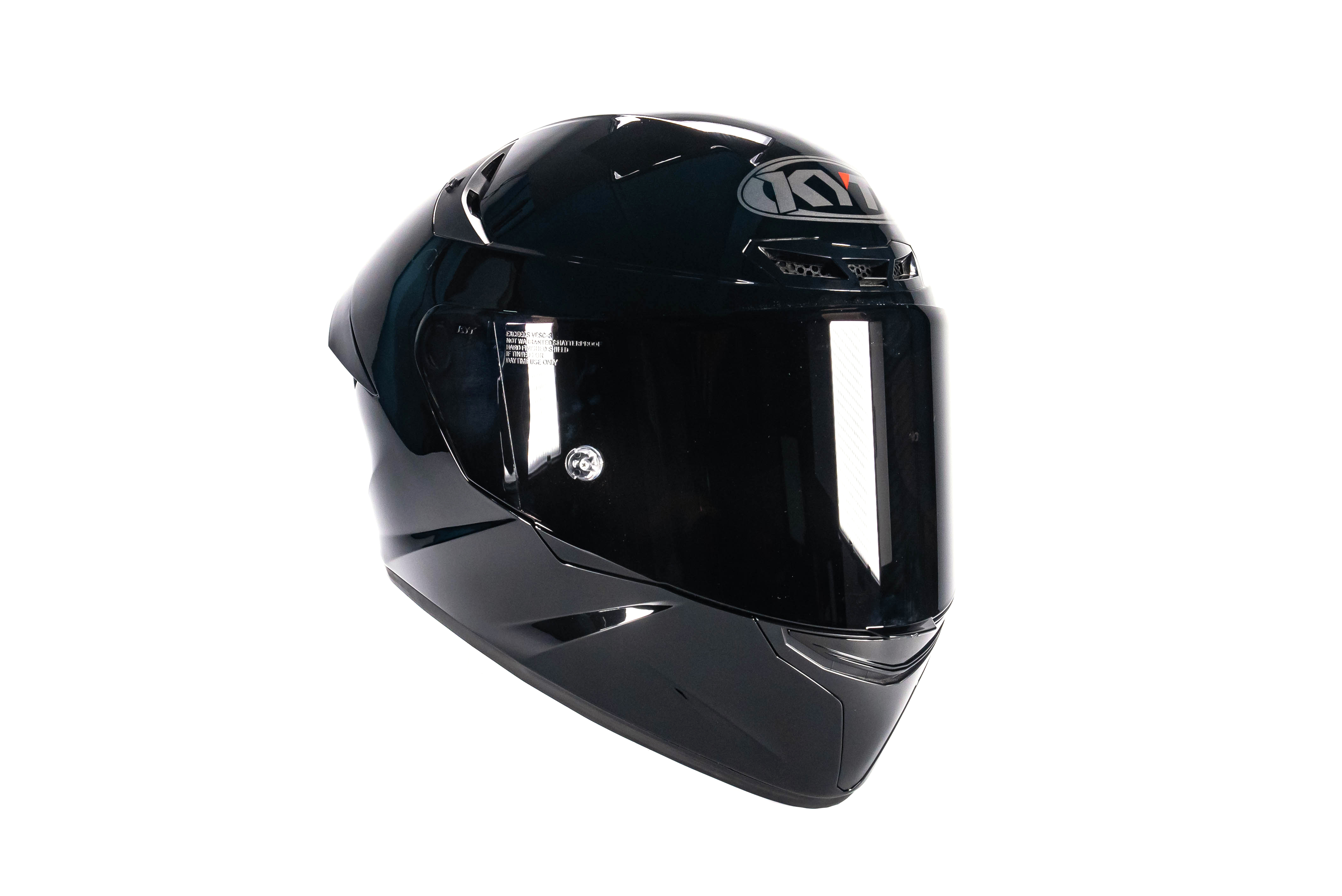 KYT TT-COURSE 14 Black Gloss