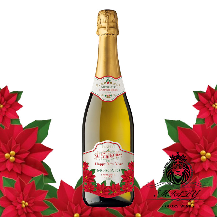 奇蹟聖誕紅莫斯卡朵氣泡酒 Danti Vino Spumante Moscato