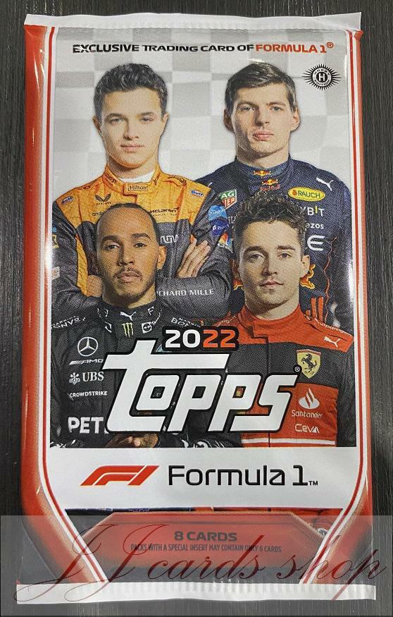 2022 Topps Formula 1 Racing 正規系列 一級方程式 F1 賽車卡 卡包