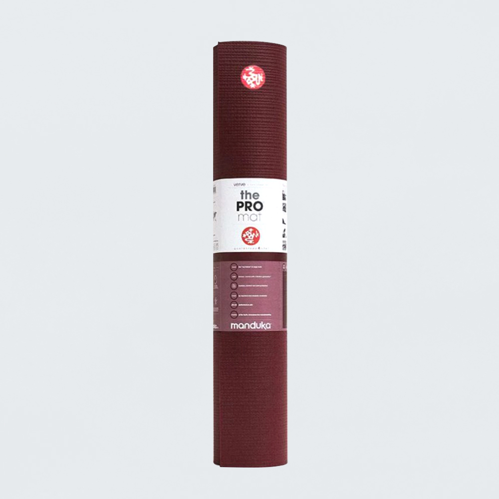 Manduka 德國製 PRO Mat PVC瑜珈墊 6mm / 180x66cm - Verve (Red)