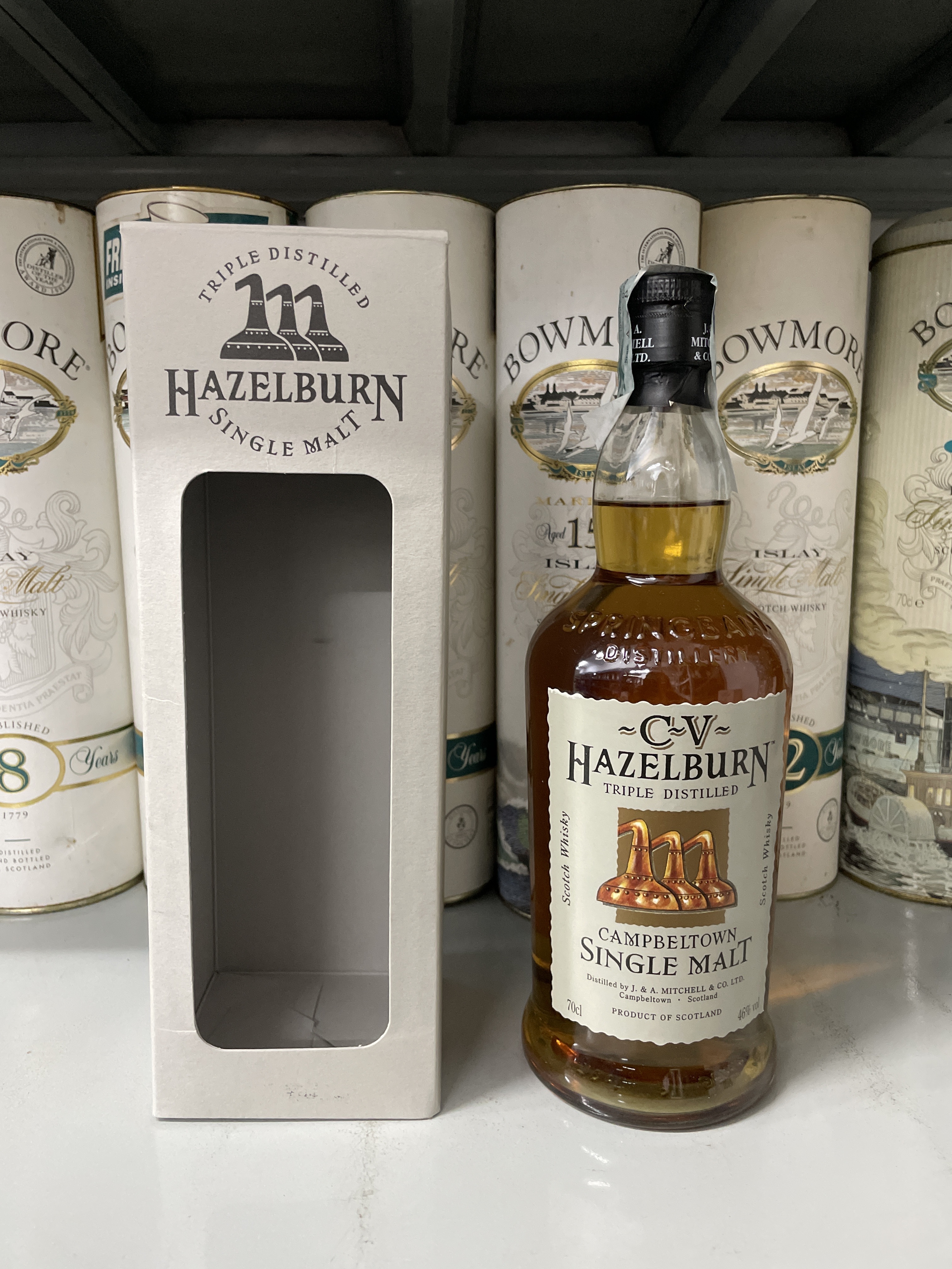 Hazelburn CV Campbeltown Single Malt Scotch Whisky 46%