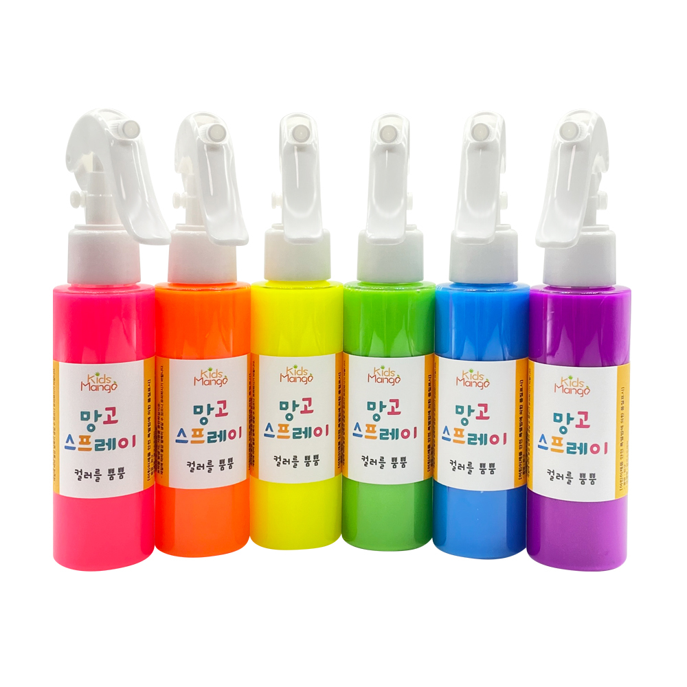 Kids Mango MSP-6 Mango Spray 幻彩顏色嘖噴 6色套装