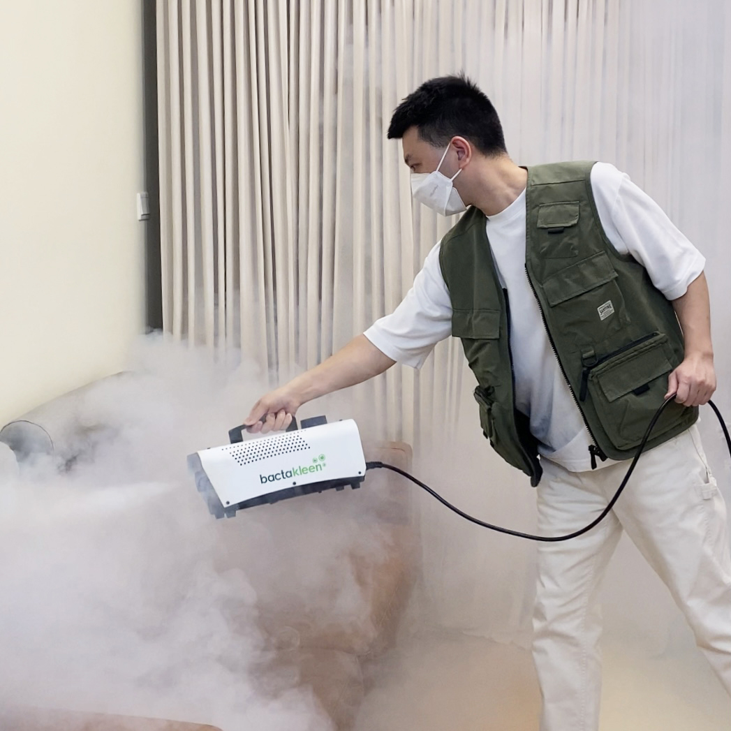 ULTRA MIST SOLUTION 乾性煙薰消毒工程 可滲入中央冷氣系統 美國FDA註冊 經美國 EPA