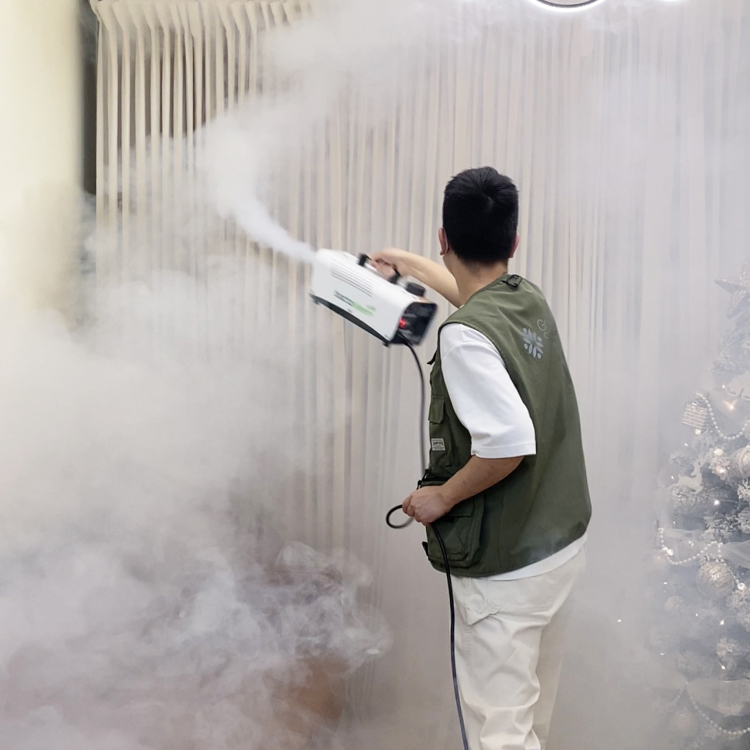 ULTRA MIST SOLUTION 乾性煙薰消毒工程 可滲入中央冷氣系統 美國FDA註冊 經美國 EPA