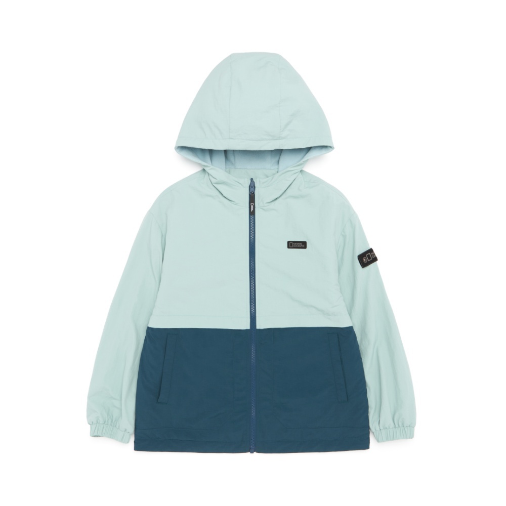 Kids Micro Fleece Reversible Jacket - ASH MINT