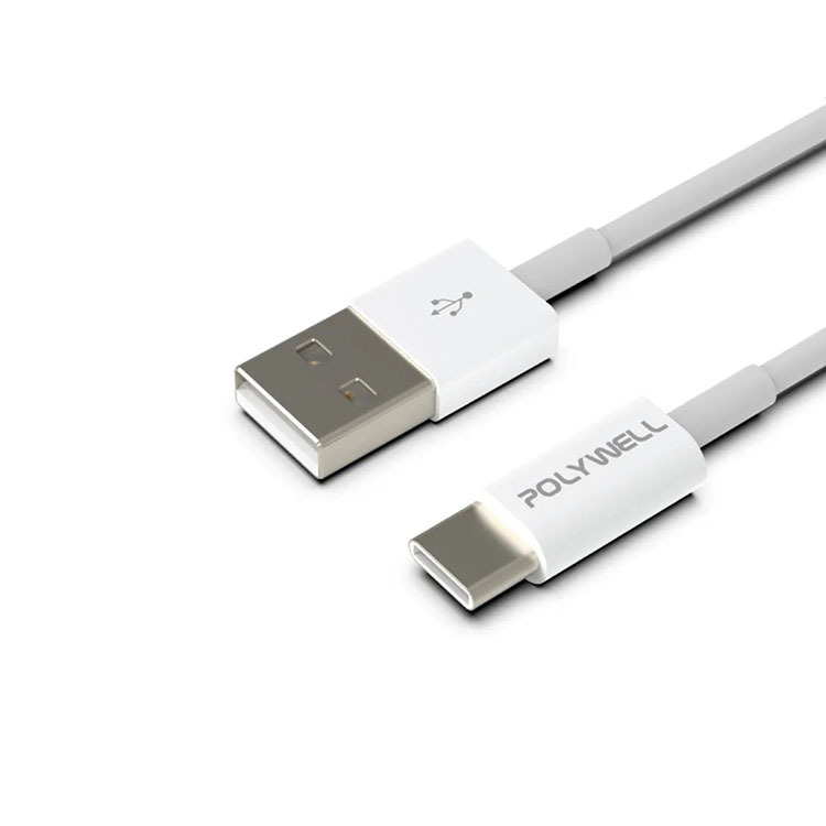 【POLYWELL】USB To Type-C USB 快充線 傳輸線｜JC科技官方旗艦店