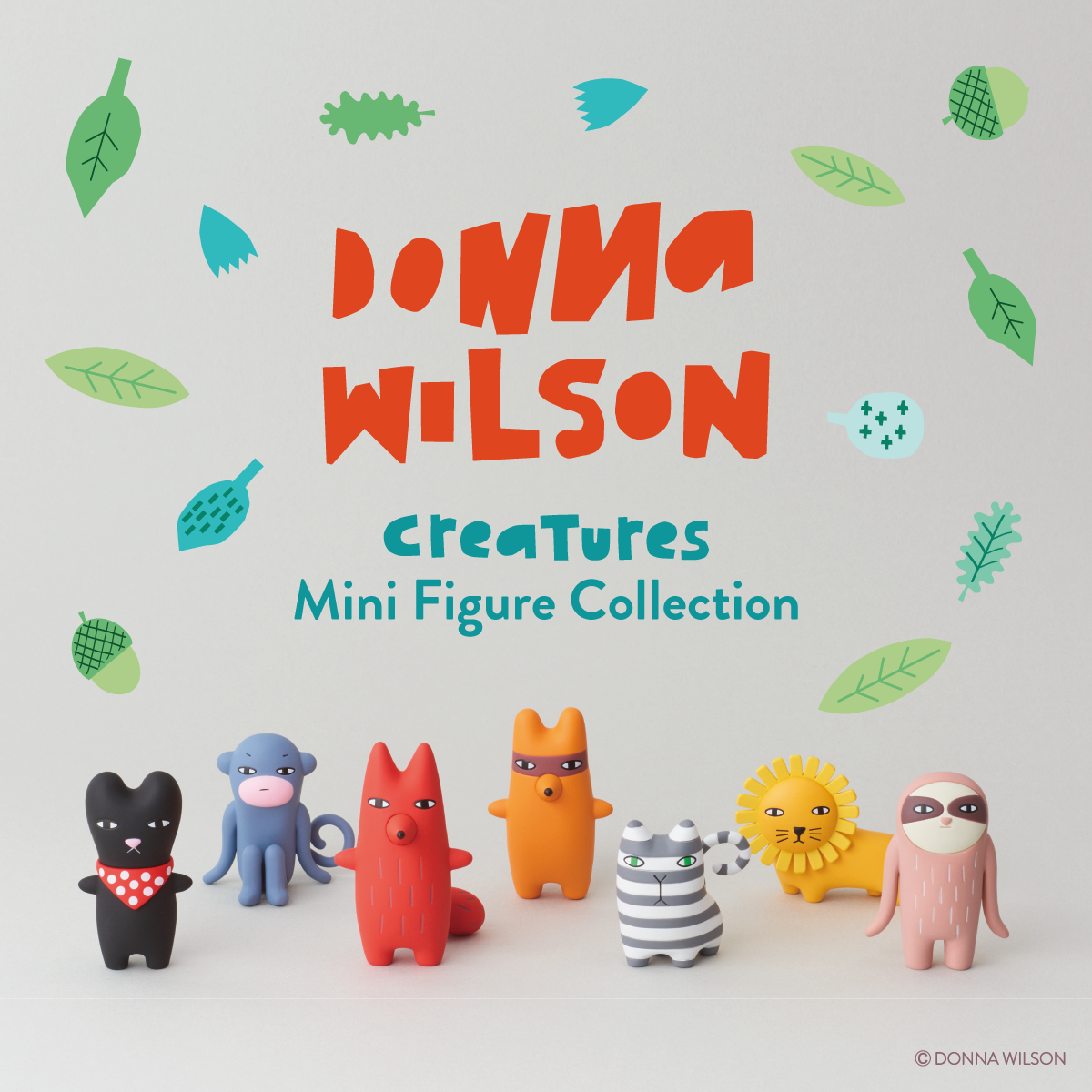 Donna Wilson 奇幻創作 聯名公仔