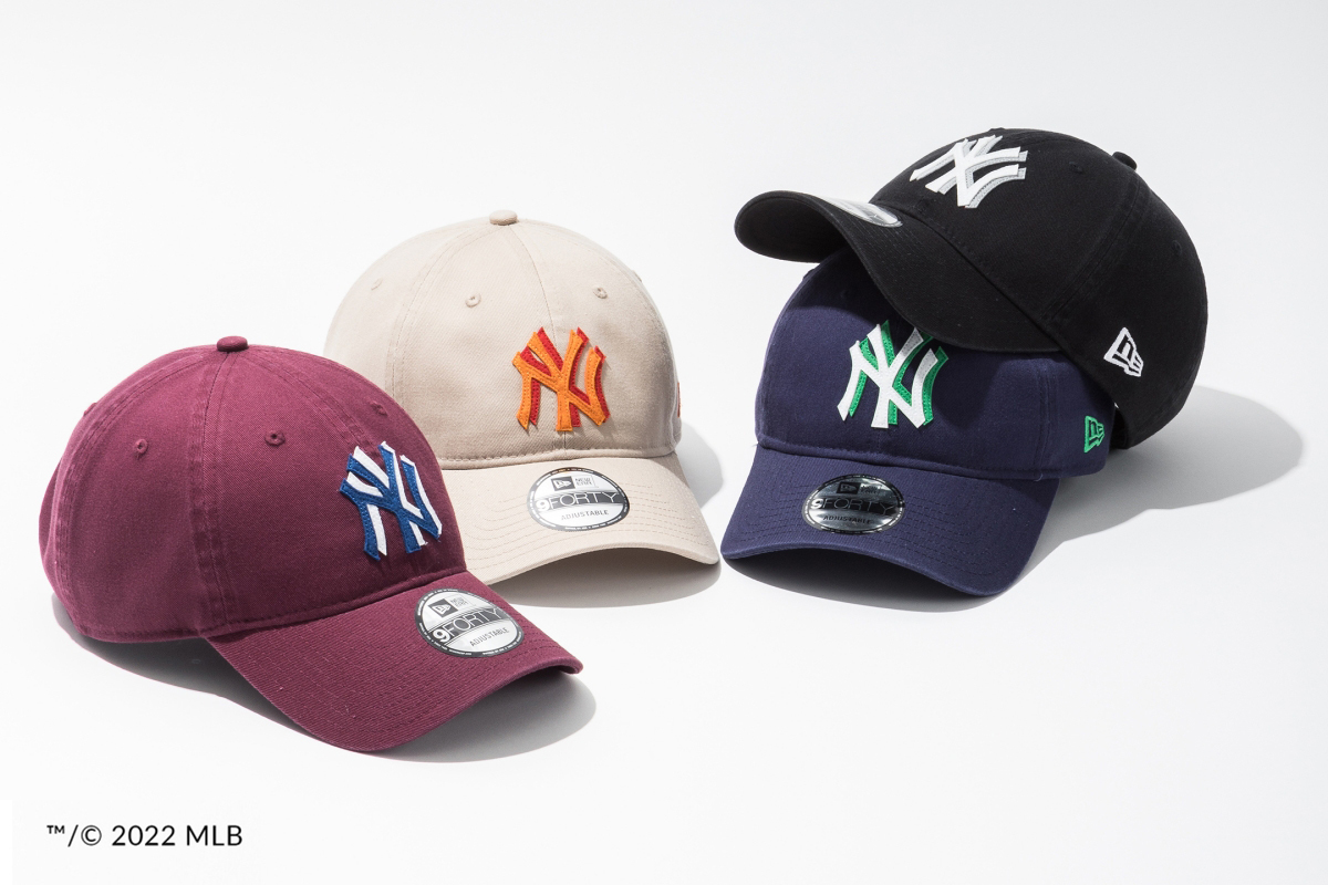 New Era NY overlapping logo cap