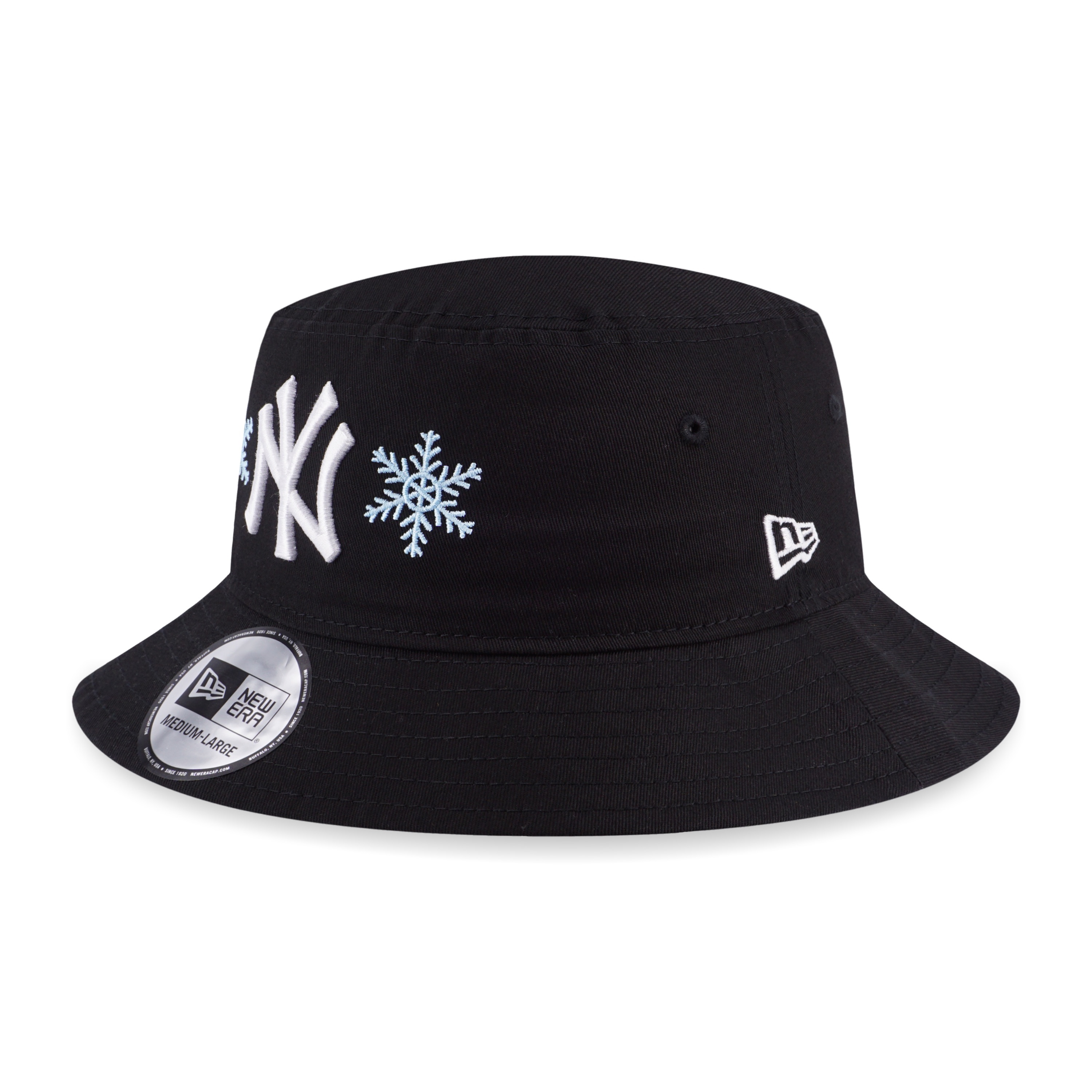 New Era - NY Snowflakes Bucket Hat Black