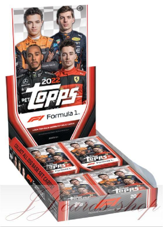 2022 Topps Formula 1 Racing 正規系列 一級方程式 F1 賽車卡 卡盒