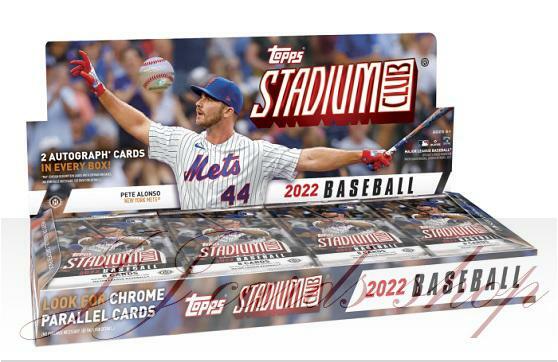 MLB 2022 Topps Stadium Club TSC 球場俱樂部系列 棒球卡 卡盒