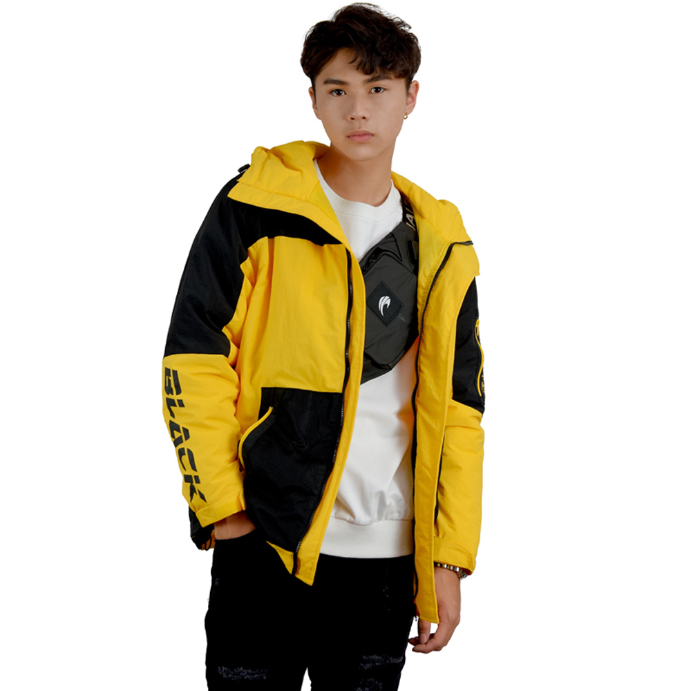 RETOP 山系戶外防潑水鋪棉外套 黃| RETOP原創潮流服飾品牌