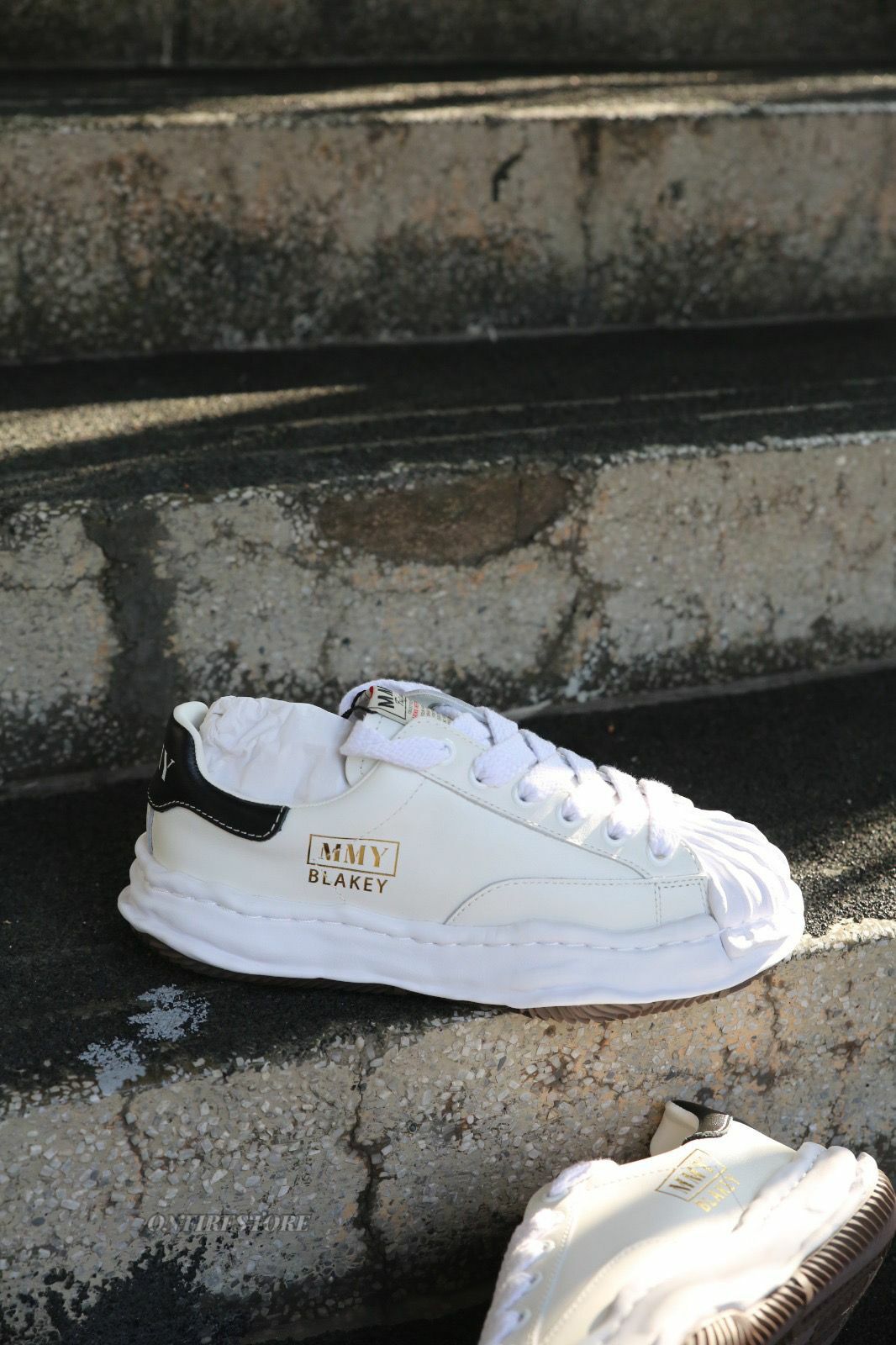 {現貨} MMY MAISON MIHARA YASUHIRO BLAKEY OG “White Leathe