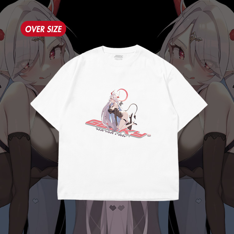 GEEKY x 貝莉莓魅魔進化短T-白