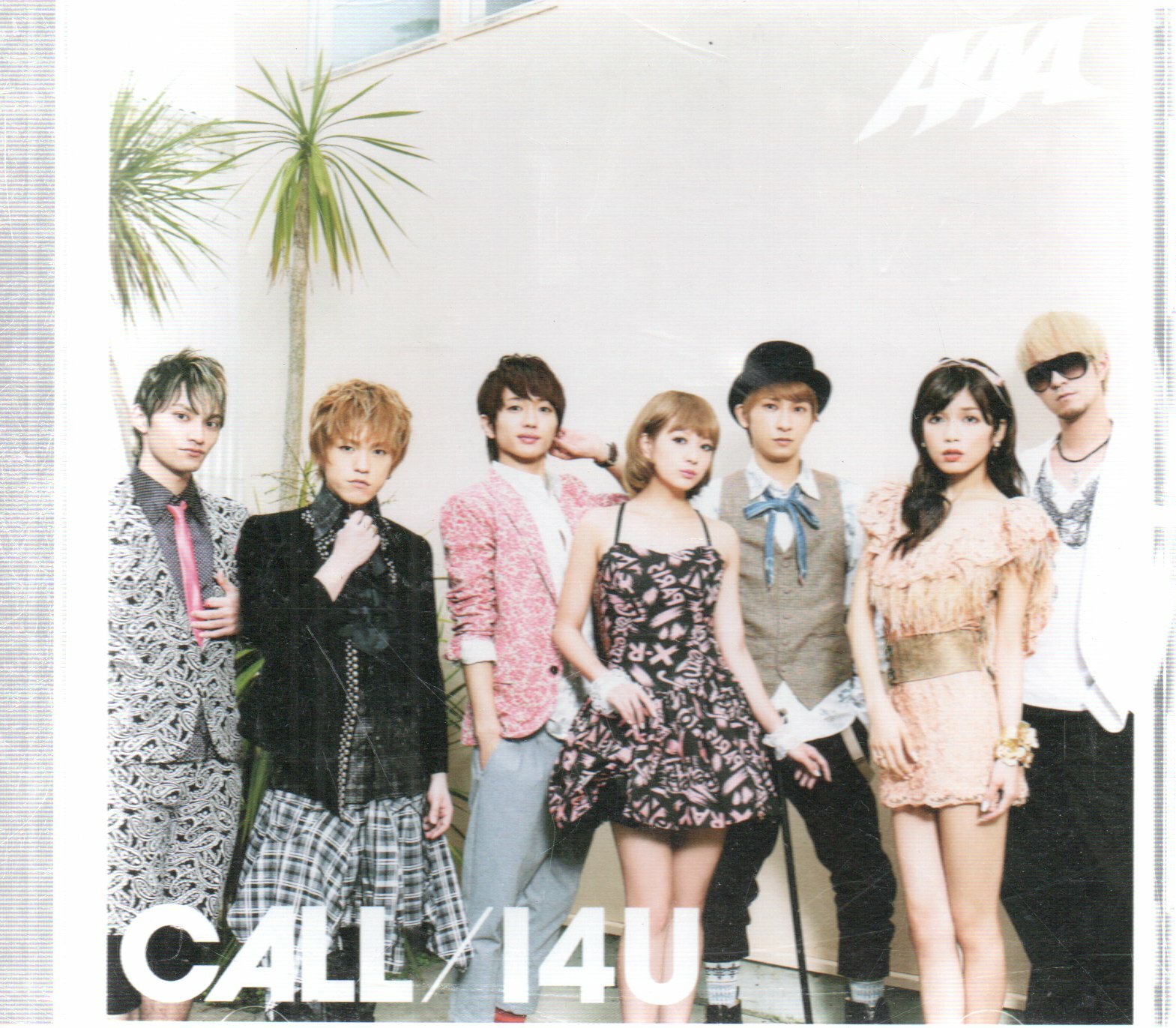 AAA CALL/I4U 單曲 日版 附寫真卡 580400000828 再生工場02
