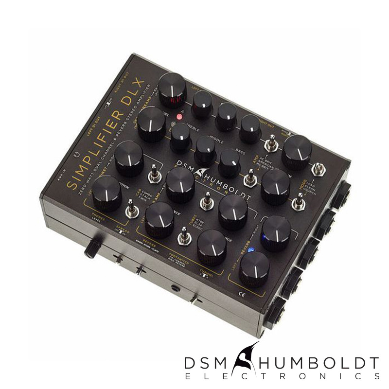 DSM & Humboldt Simplifier DLX 電吉他 前級 效果器 箱體模擬 殘響 含踏板