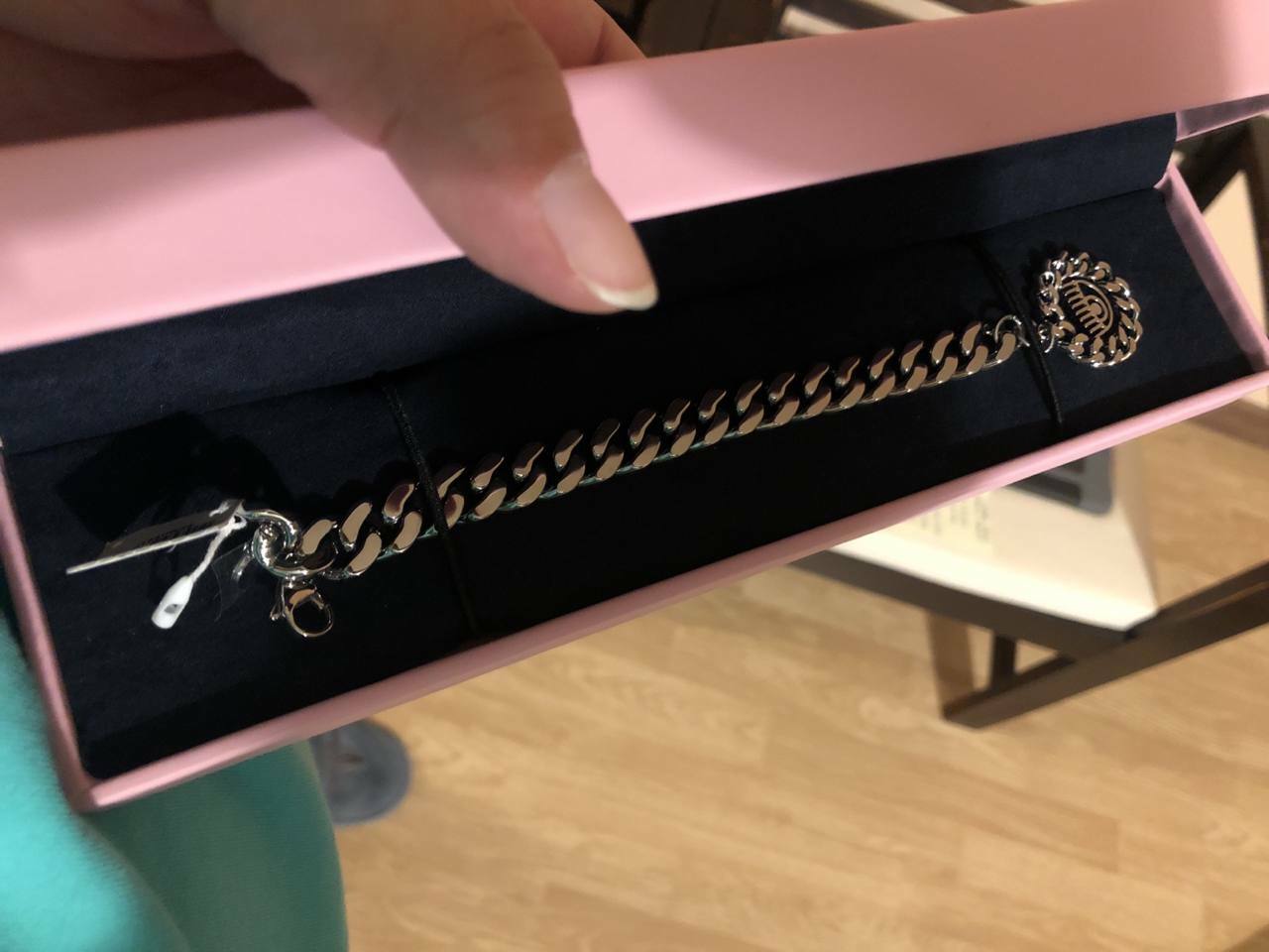 [E] CHIARA FERRAGNI WOMEN'S CHAIN BRACELET,SILVER, 8033288957010 (ECF13)