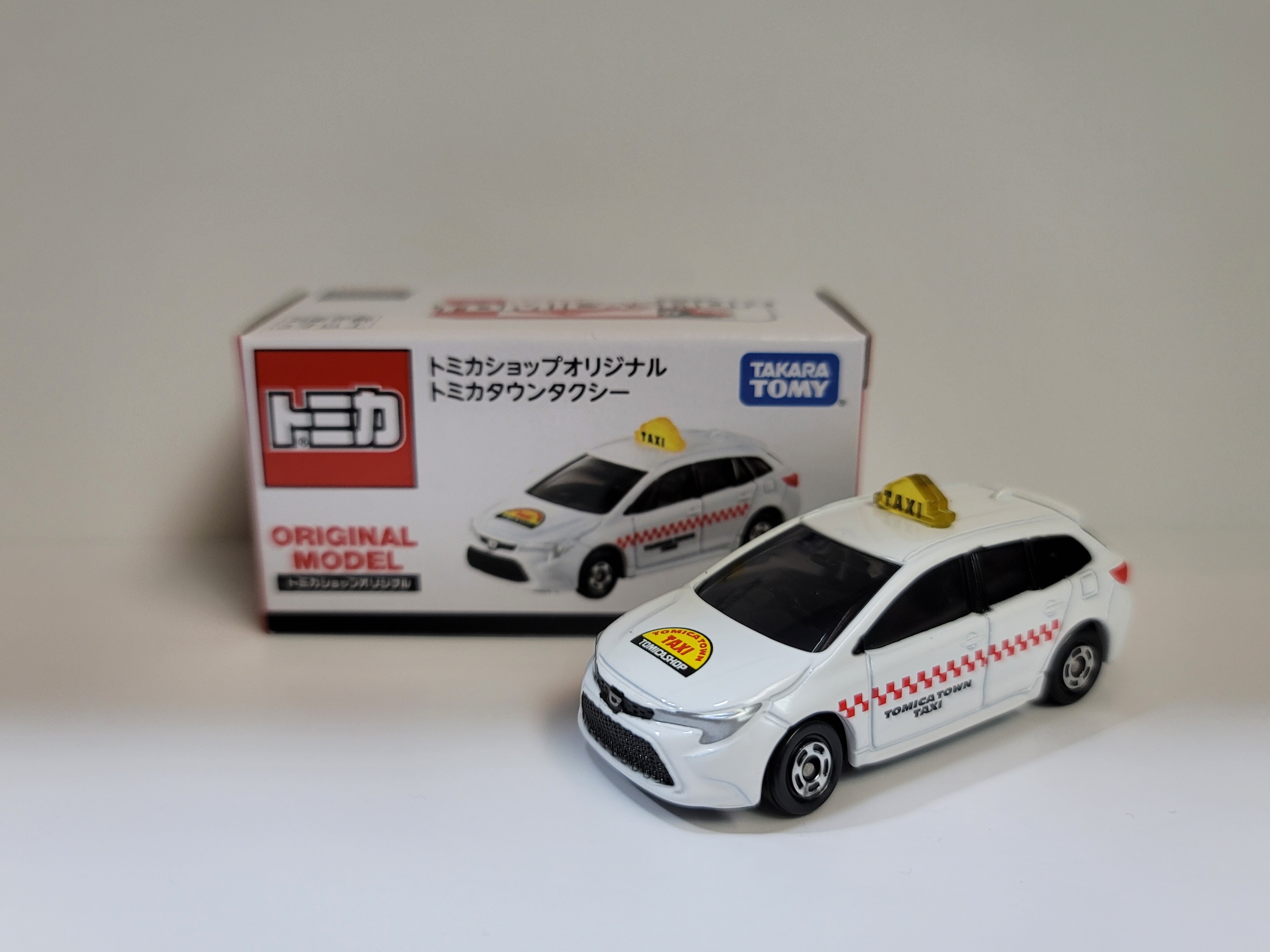 Tomica shop original Tomica Town Toyota Corolla Taxi