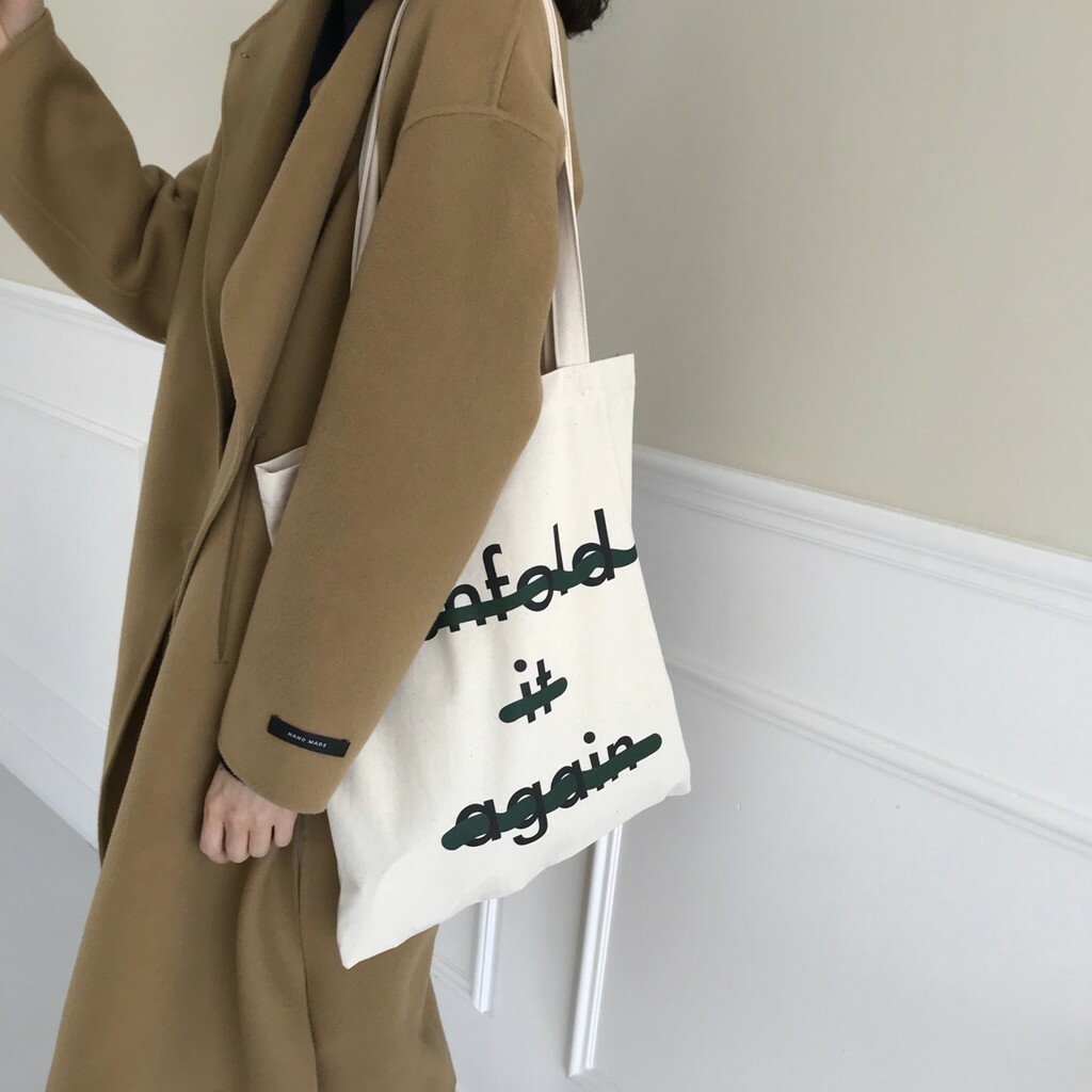 UNFOLD 01 Signature Unfold It Again Tote Bag 帆布袋