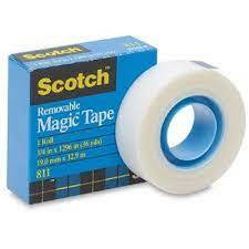 3M Scotch #811 可再貼隱形膠紙 3/4" x 36 yd