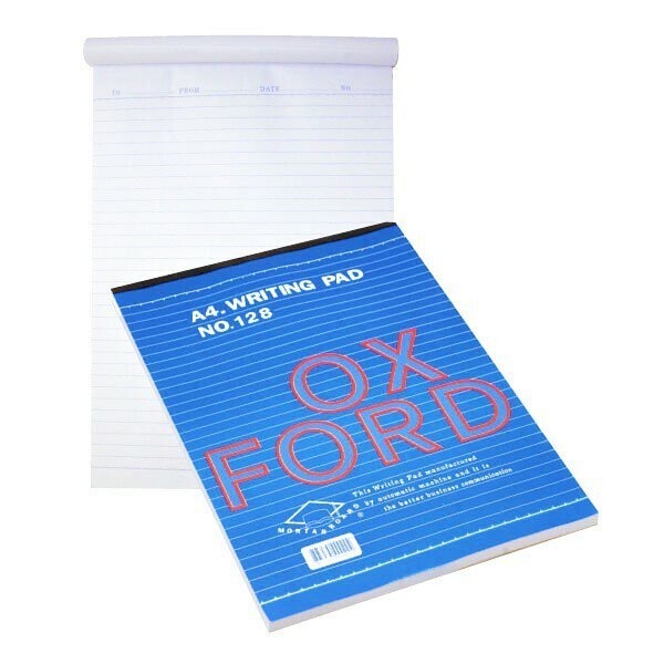 Oxford A4單行簿 #128