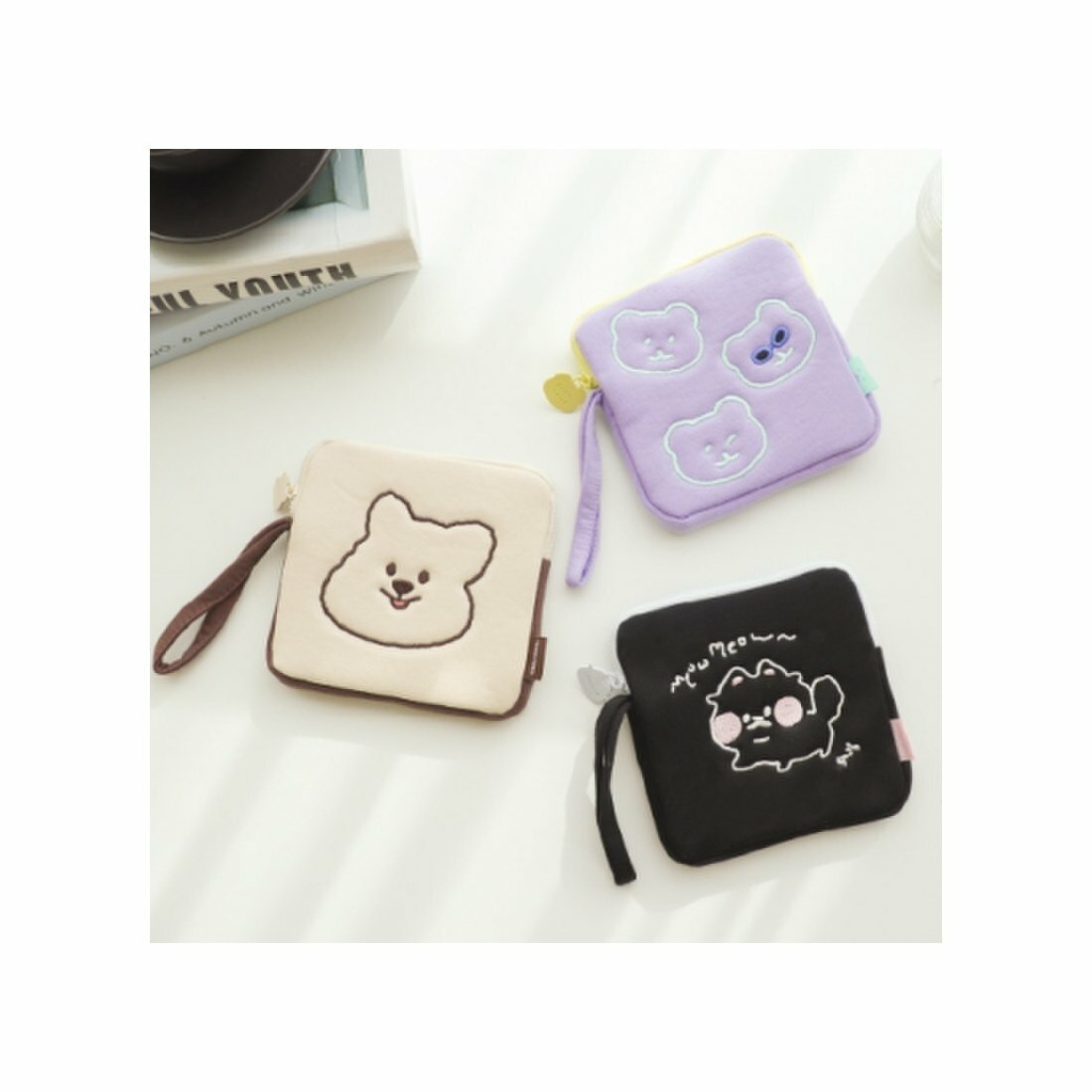 YOUNG FOREST Quokka Mini Square Pouch 短尾鼠 迷你小袋 / 銀包