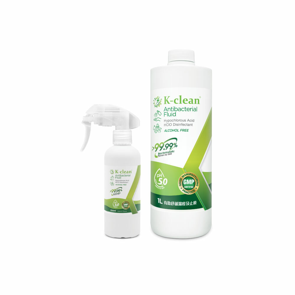 K-clean 1公升裝 + 200毫升裝 組合