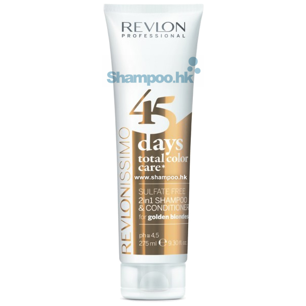 Revlon 45 days Total Color Care Shampoo Golden Blondes